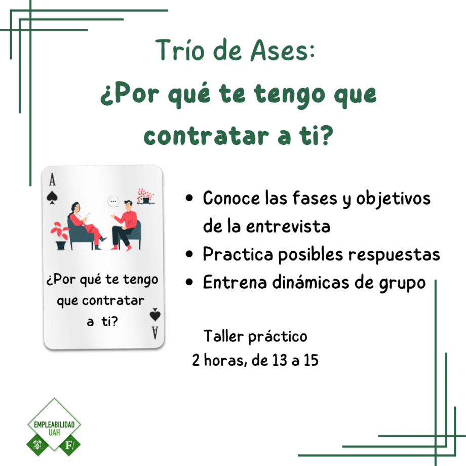 Trío de Ases: ¿Por qué te tengo que contratar a ti? - Inicio